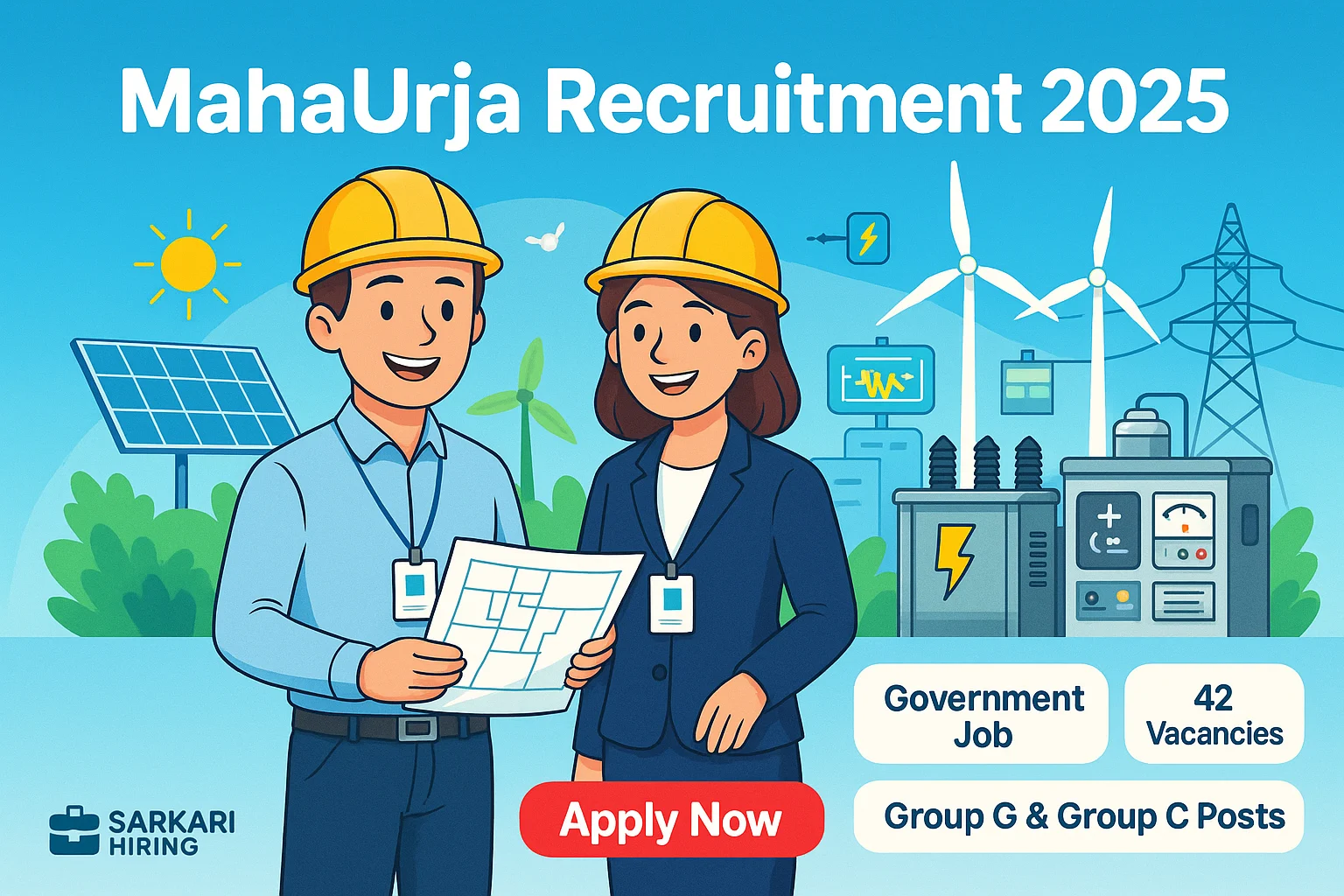 MahaUrja Recruitment 2025 – 42 Govt Vacancies, Apply Now