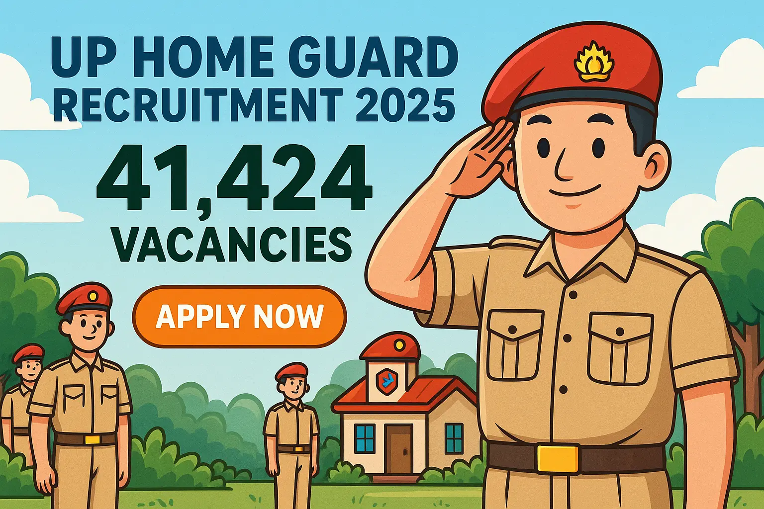 UP Home Guard Recruitment 2025 – 41,424 Vacancies