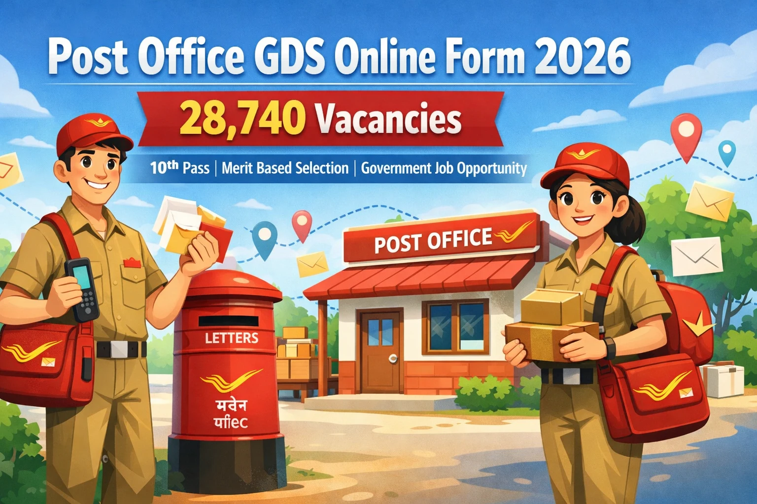 India Post GDS Recruitment 2026: 28,740 Official Posts