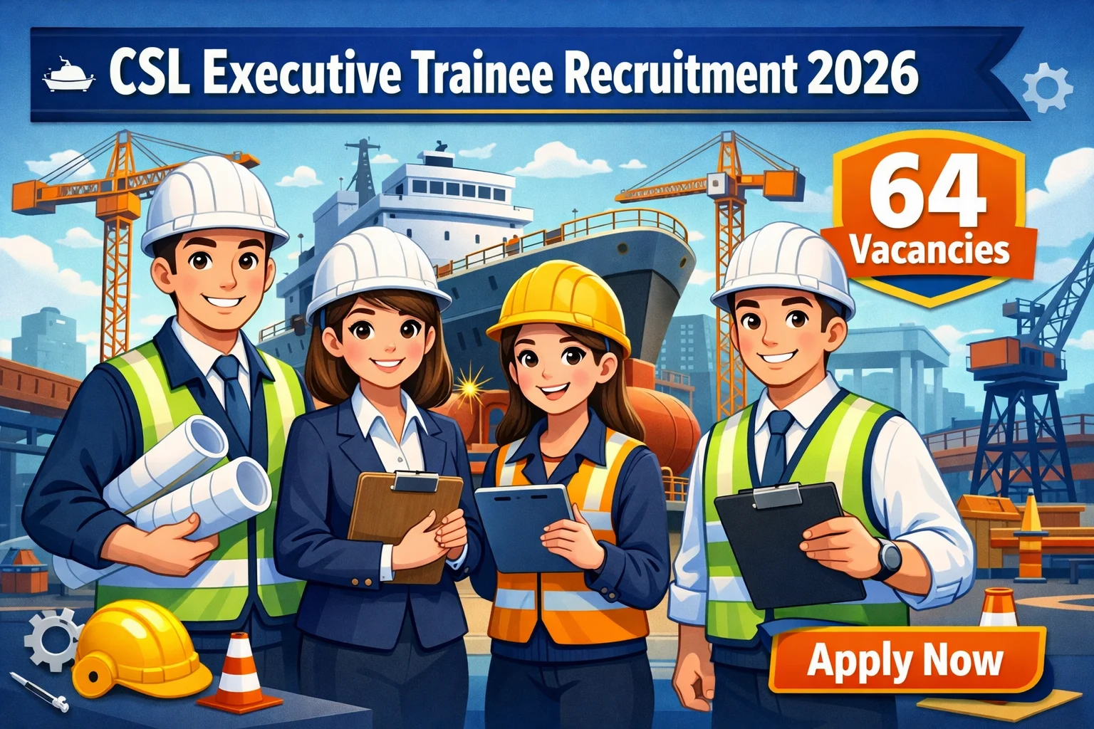 CSL Executive Trainee Recruitment 2026 – 64 Vacancies